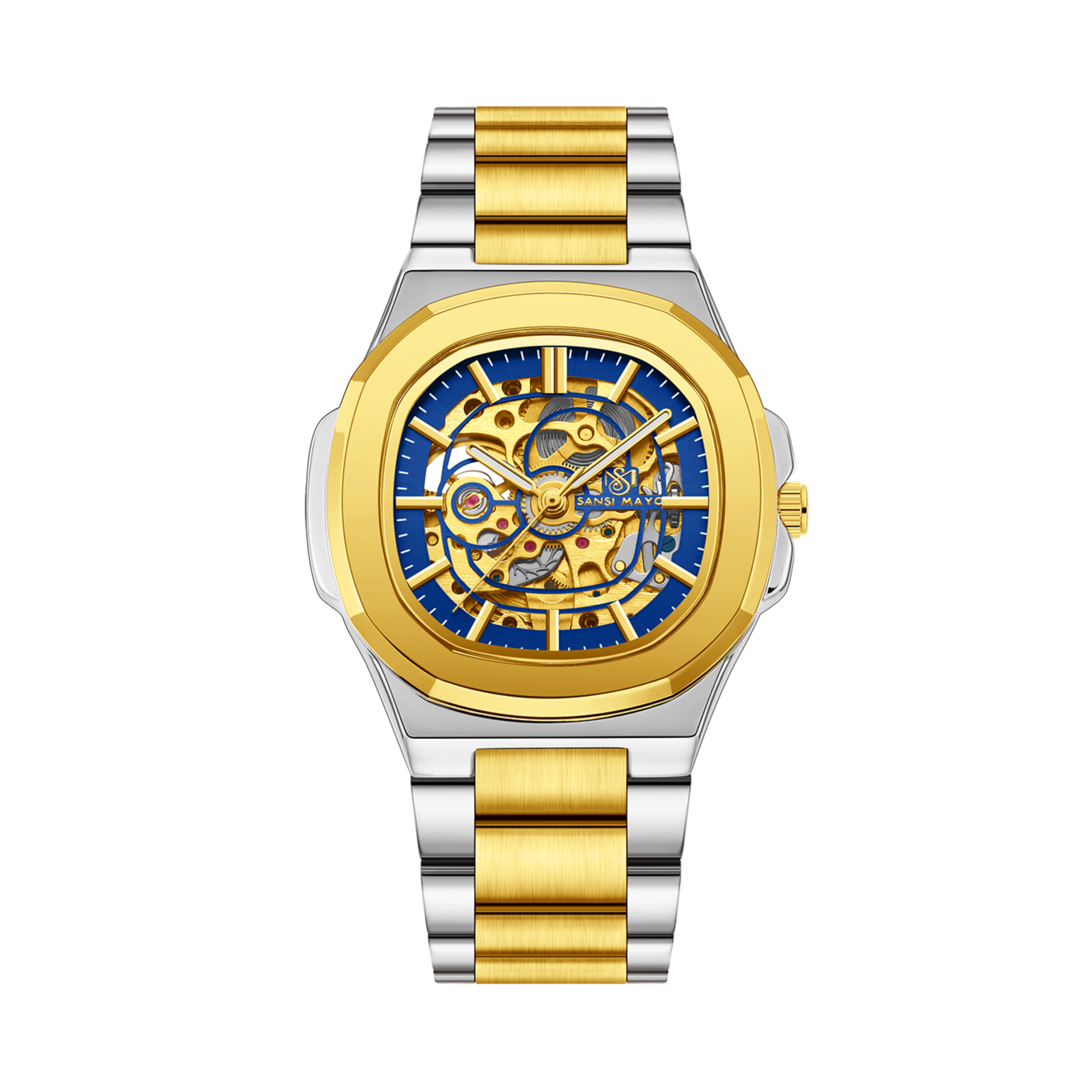 zeus-auto-blue-gold-dial – SansiMayo